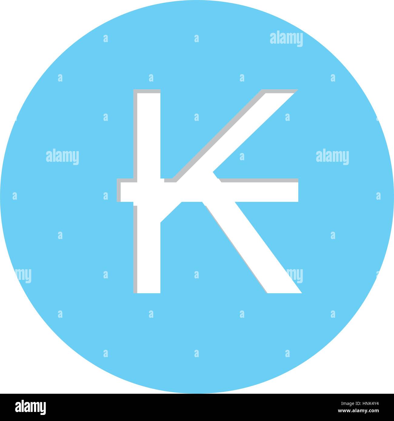 kips currency symbol icon image, vector illustration Stock Vector Image ...