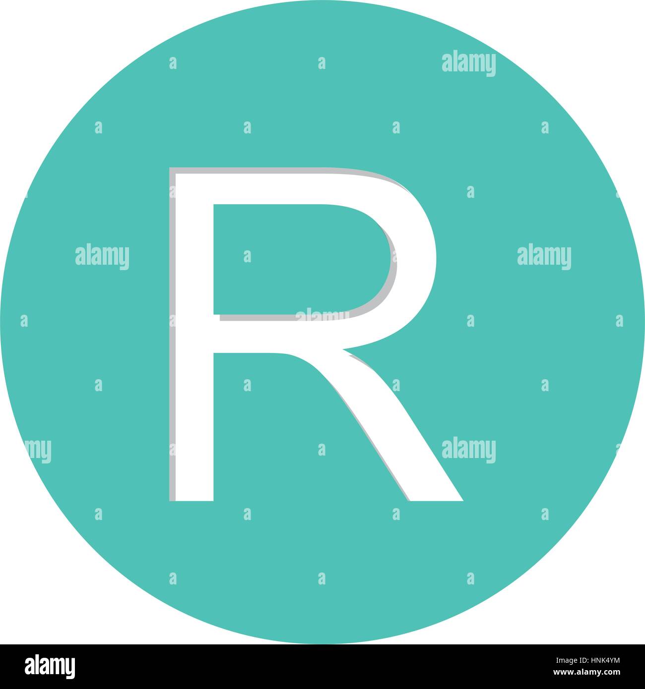 rand currency symbol icon image, vector illustration Stock Vector Image ...