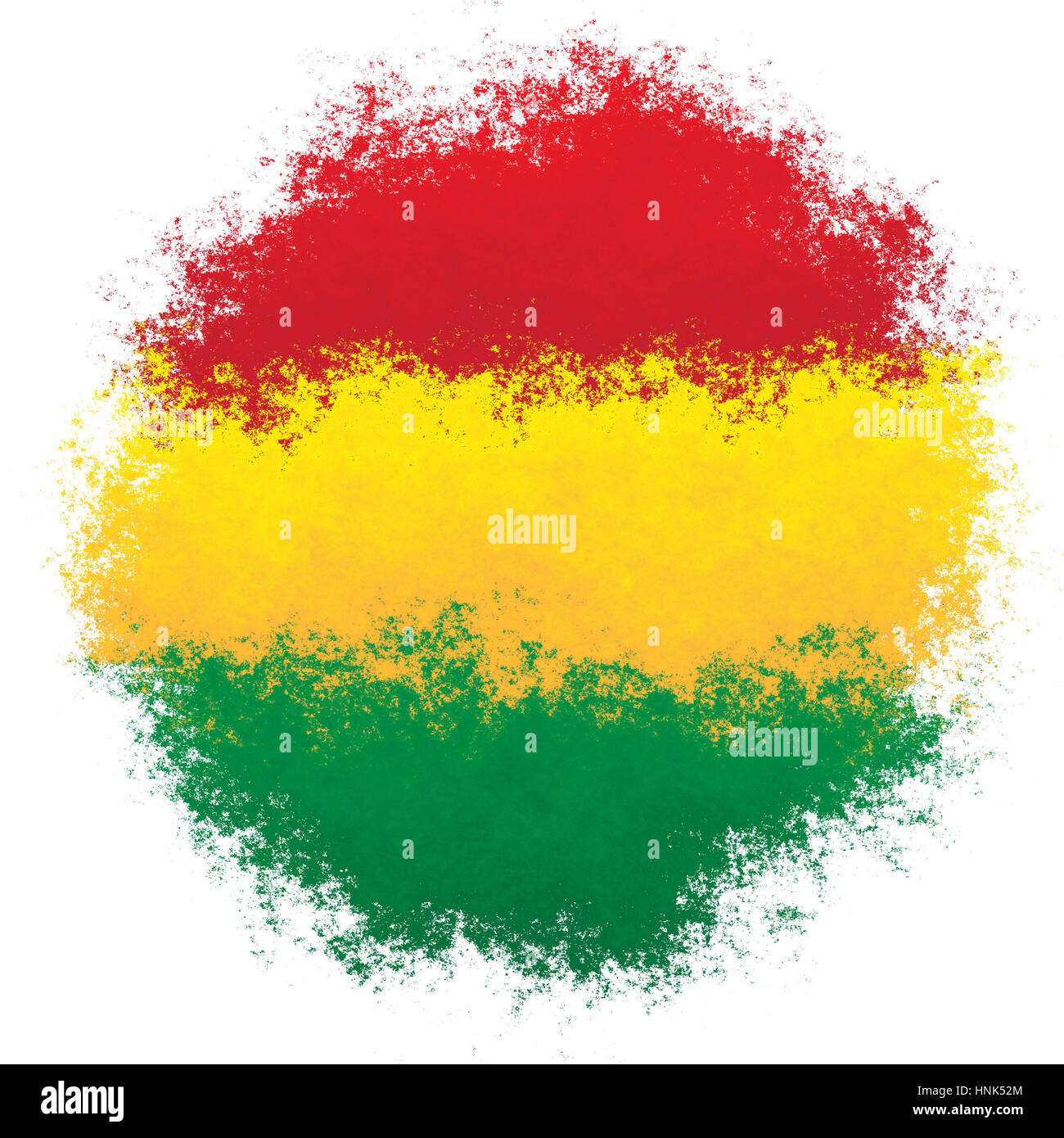 Color spray stylized flag of Bolivia on white background Stock Photo ...