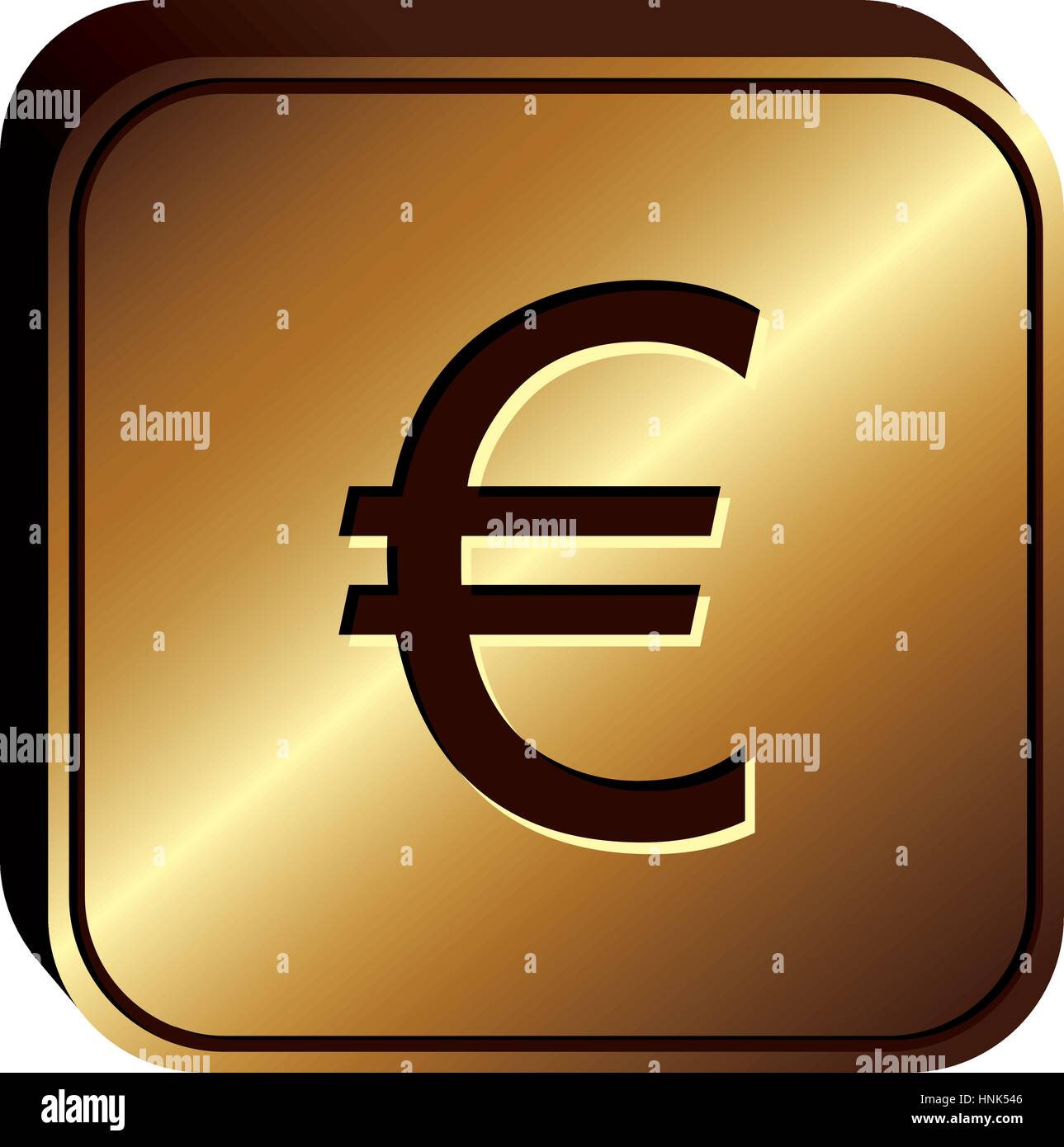 Euro currency symbol icon image, vector illustration Stock Vector Image ...