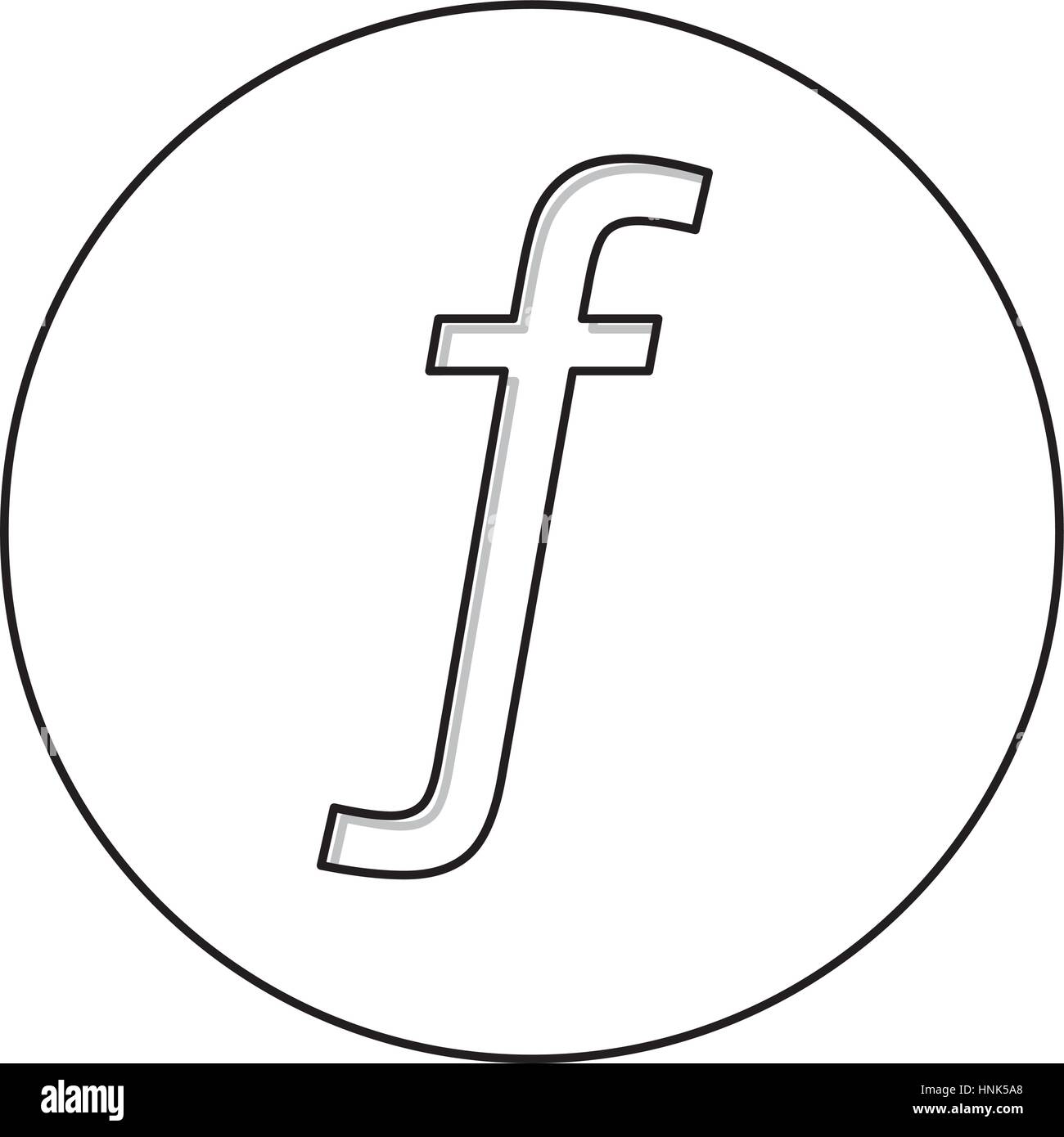 guilder currency symbol icon image, vector illustration Stock Vector ...