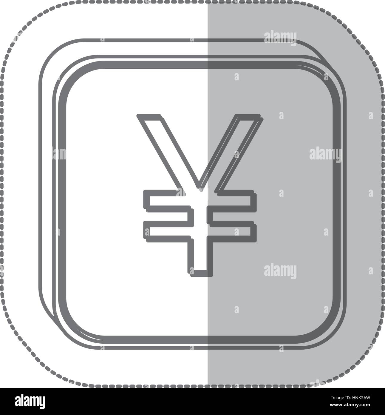 yen currency symbol icon image, vector illustration Stock Vector Image ...