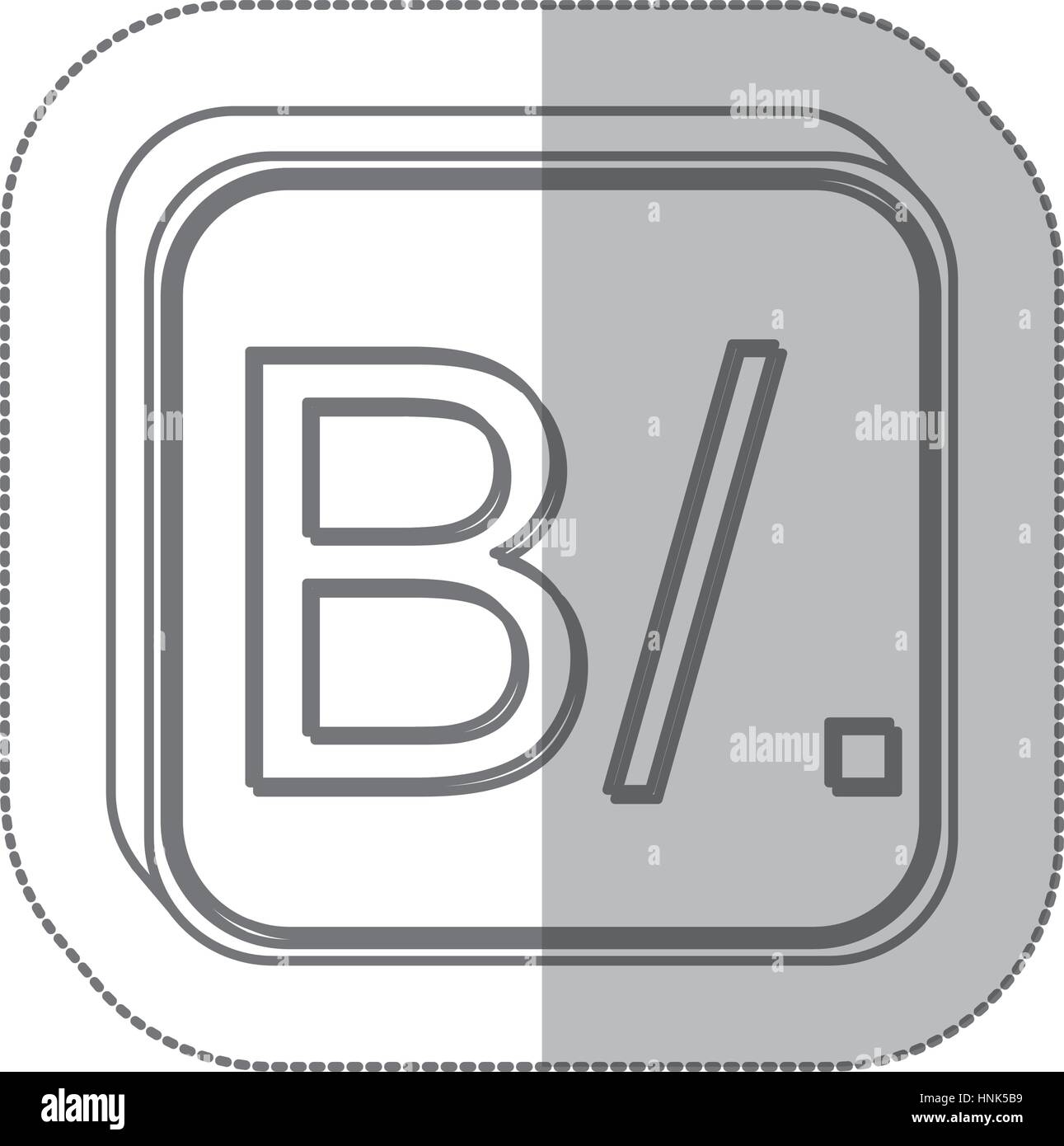 Panamanian balboa currency symbol icon image, vector illustration Stock ...