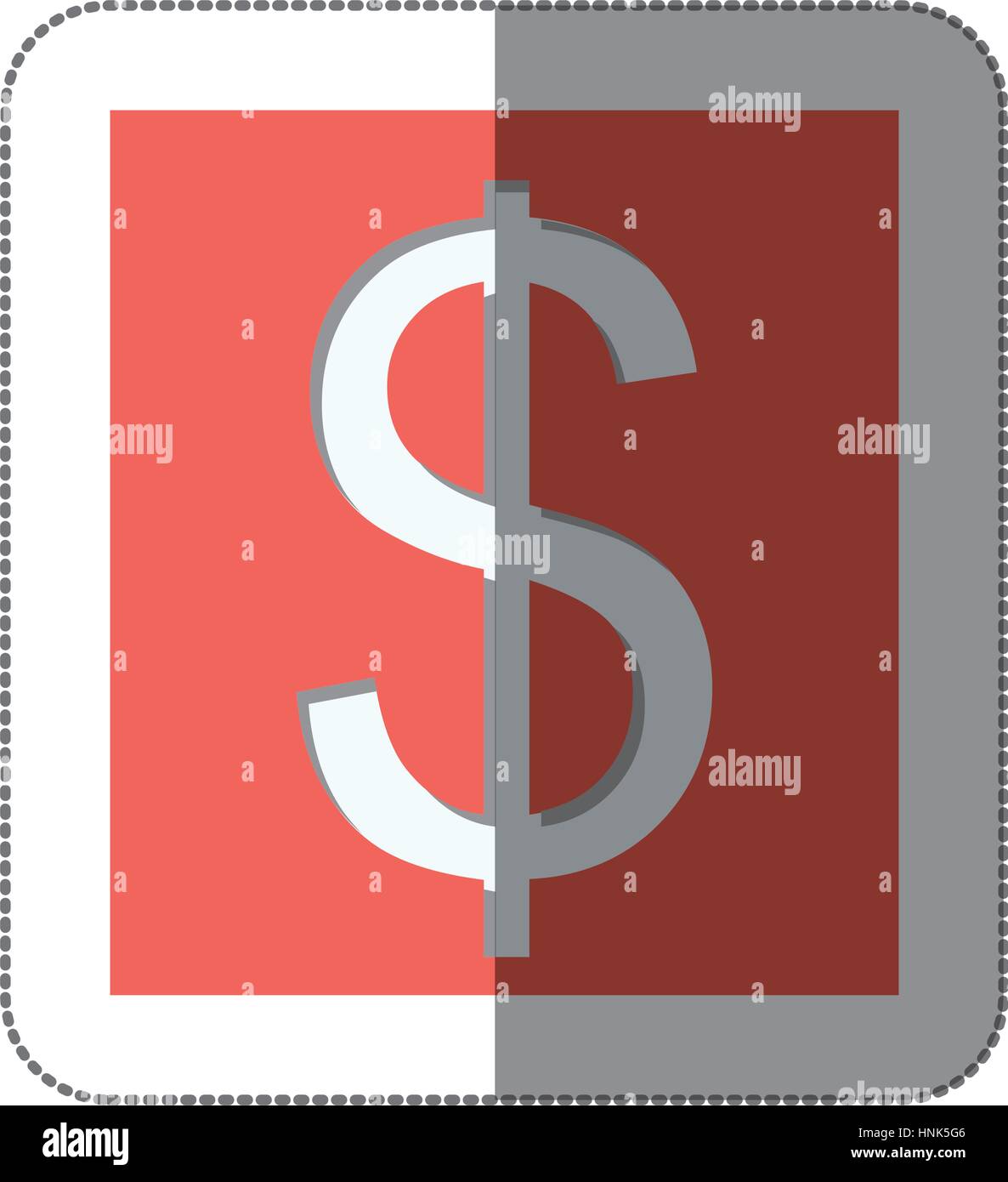 Dollar currency symbol icon image, vector illustration Stock Vector ...