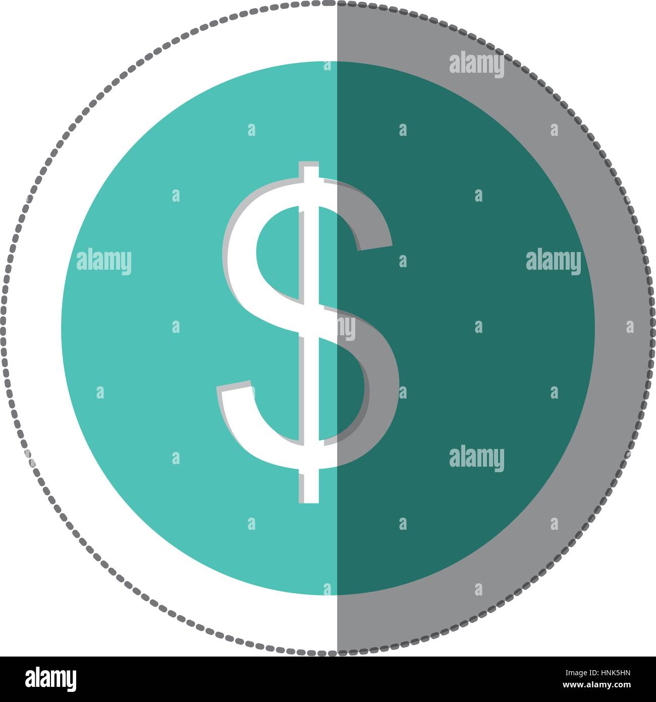 Dollar currency symbol icon image, vector illustration Stock Vector ...