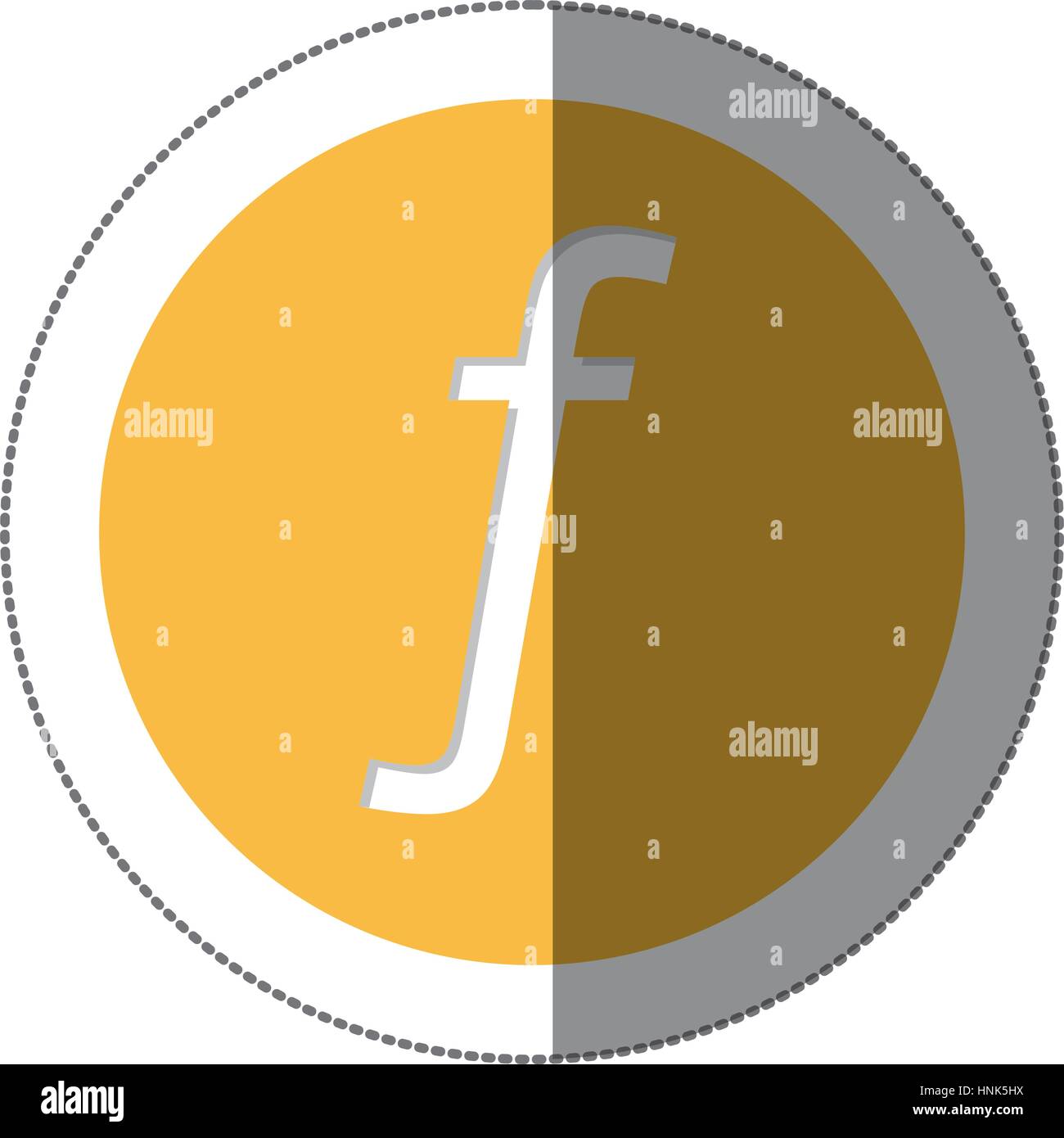 guilder currency symbol icon image, vector illustration Stock Vector ...