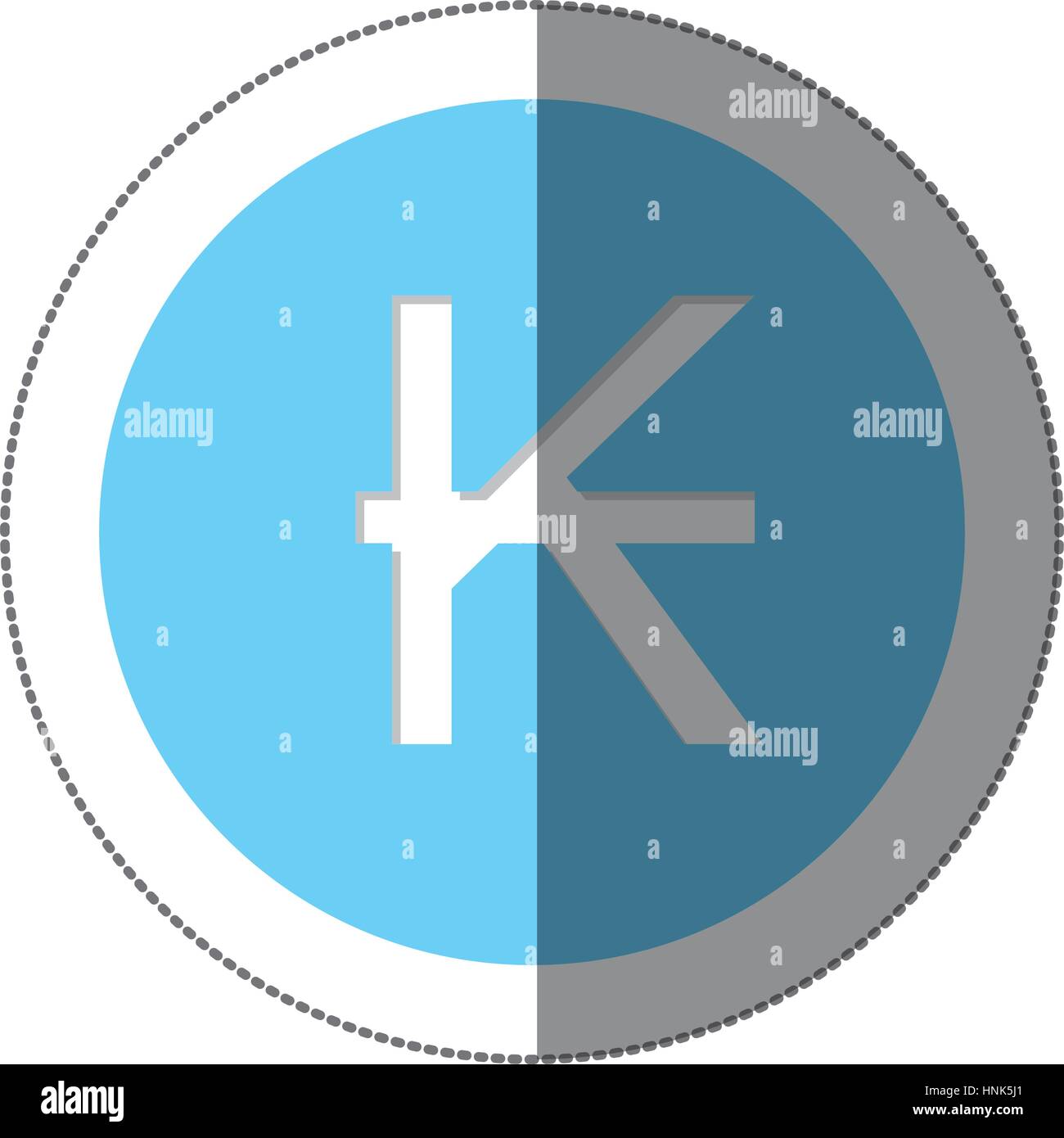 kips currency symbol icon image, vector illustration Stock Vector Image ...