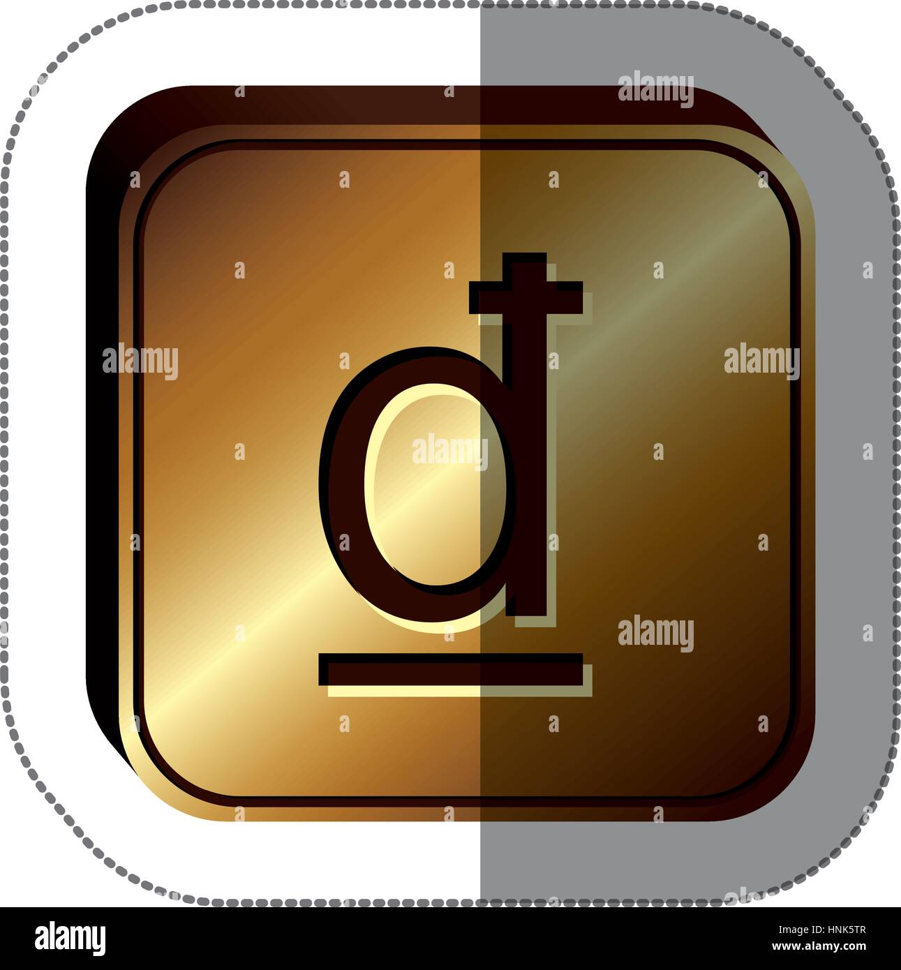 dong currency symbol icon image, vector illustration Stock Vector Image ...