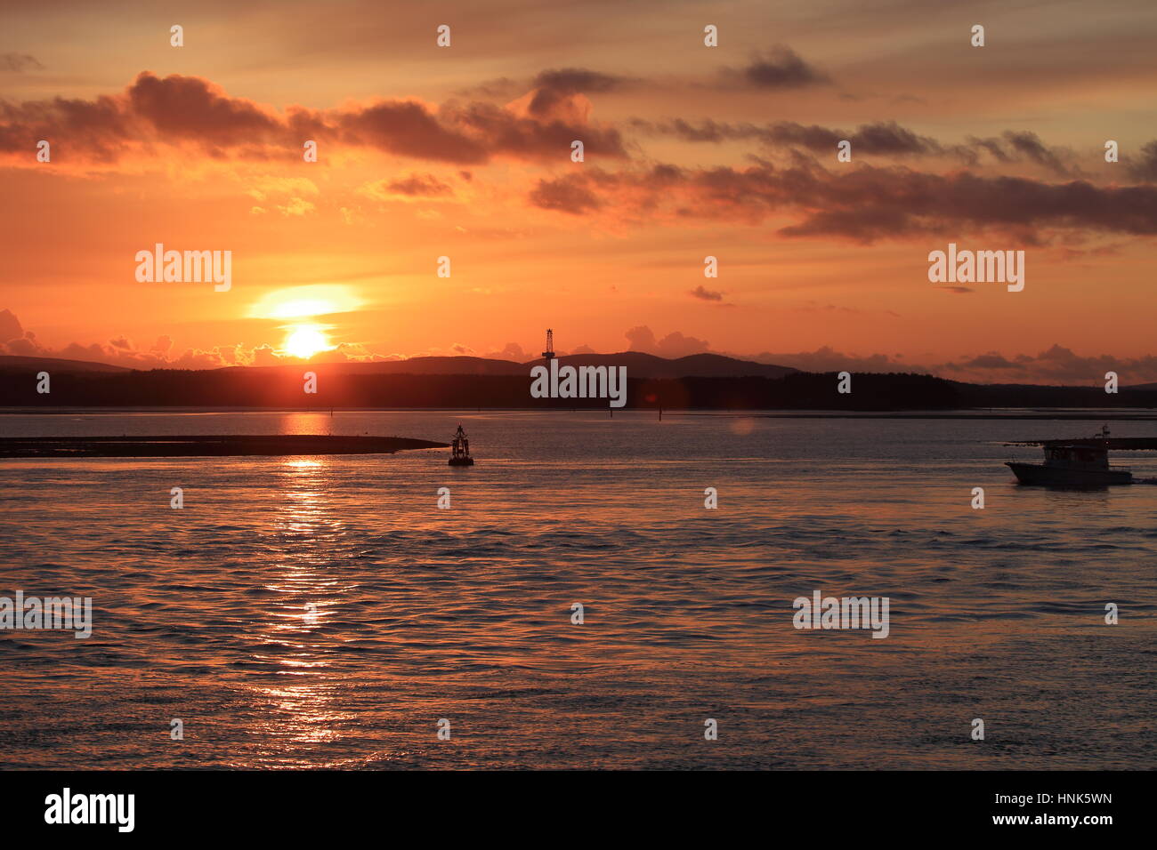 Poole sunsets hi-res stock photography and images - Alamy