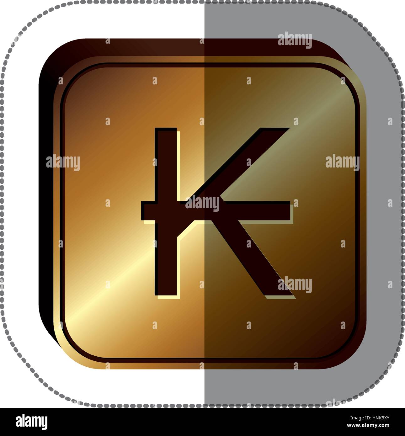 kips currency symbol icon image, vector illustration Stock Vector Image ...