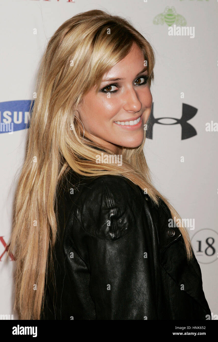 Kristin cavallari arrives maxim super hi-res stock photography and ...