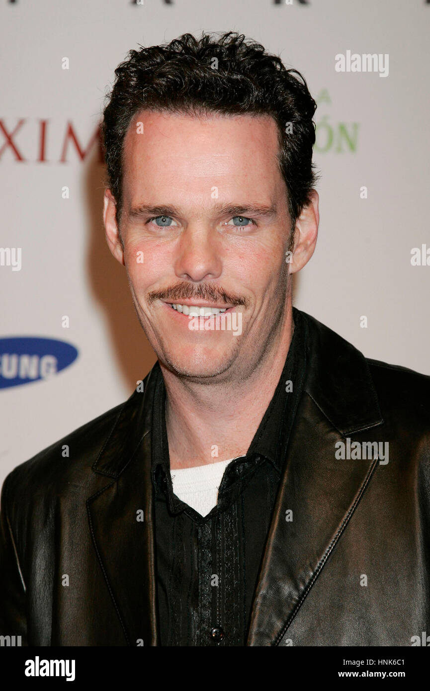 Kevin Dillon arrives at the Maxim Super Bowl party at the Stone Rose at ...