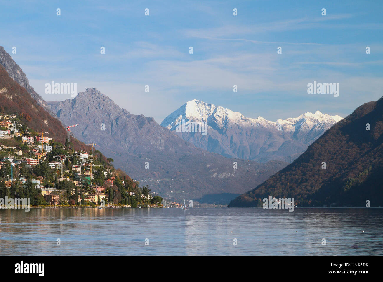Lugano alps hi-res stock photography and images - Alamy