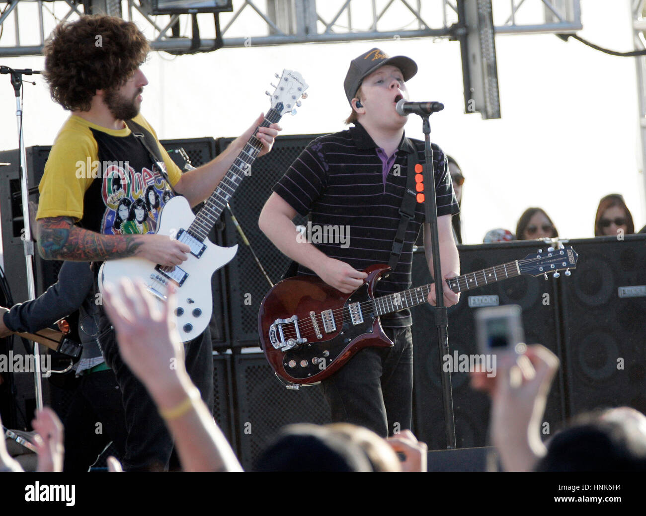 Patrick Stump performs with the Band Fall Out Boy during the 2nd annual ...