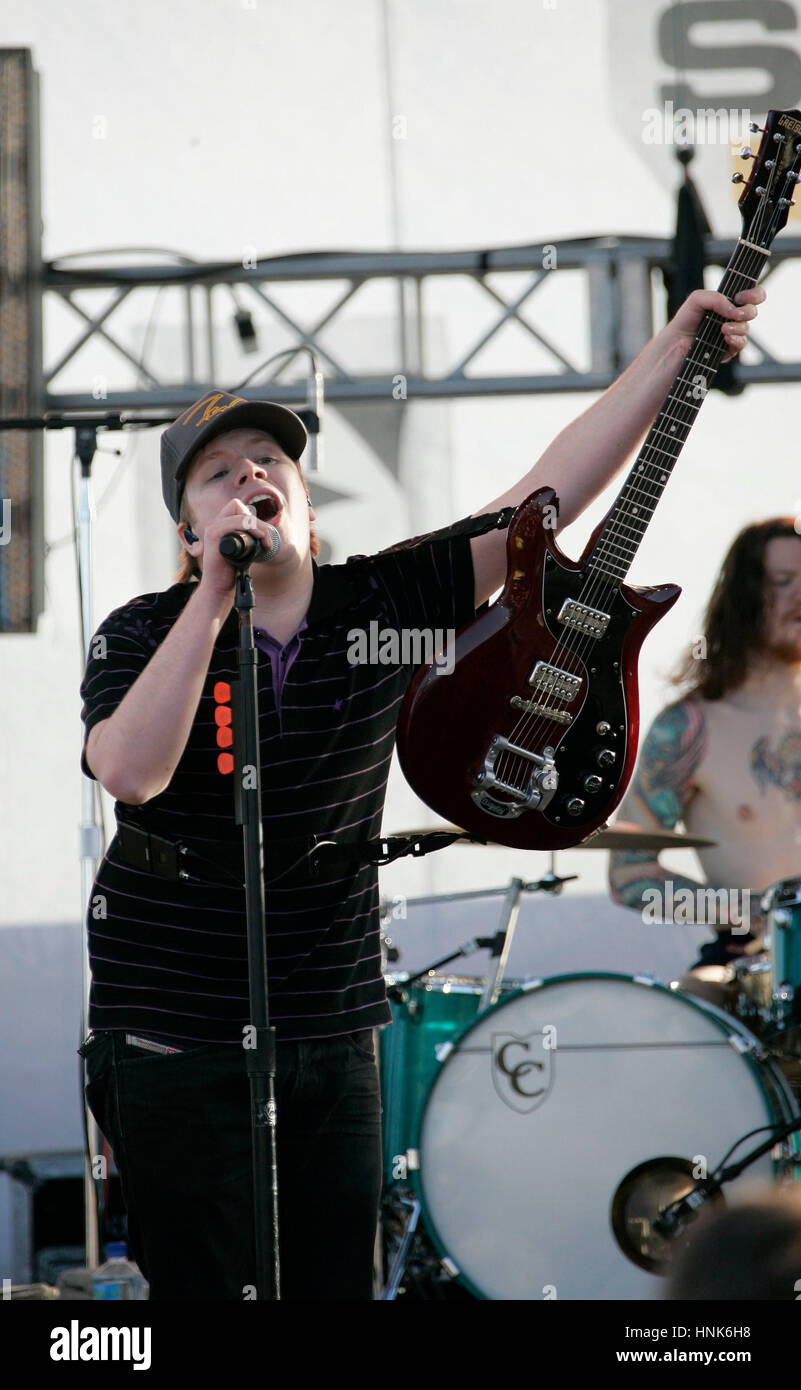 Patrick Stump performs with the Band Fall Out Boy during the 2nd annual ...