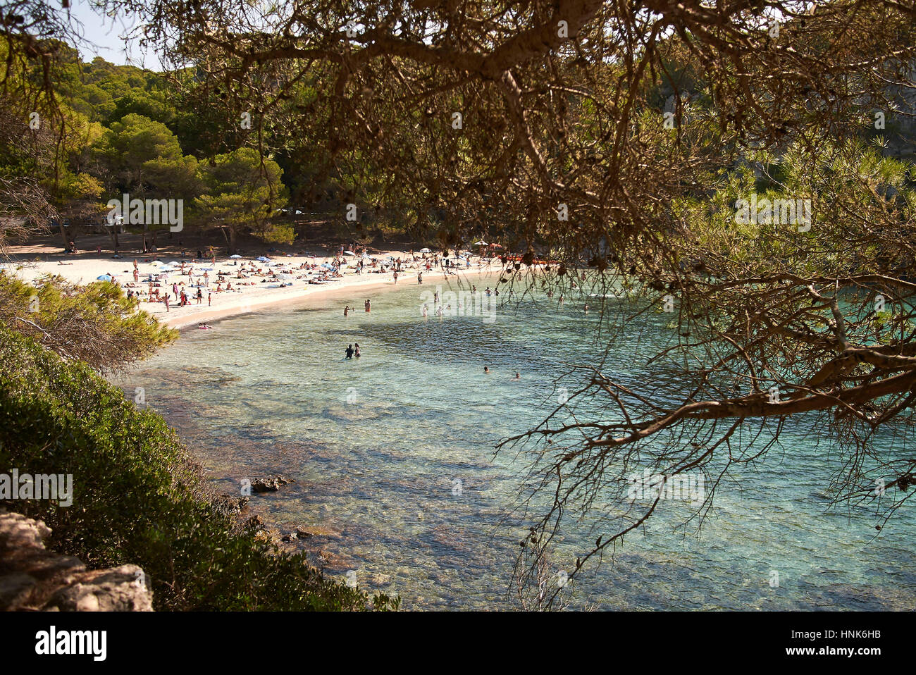 Minorca family beach hi-res stock photography and images - Alamy