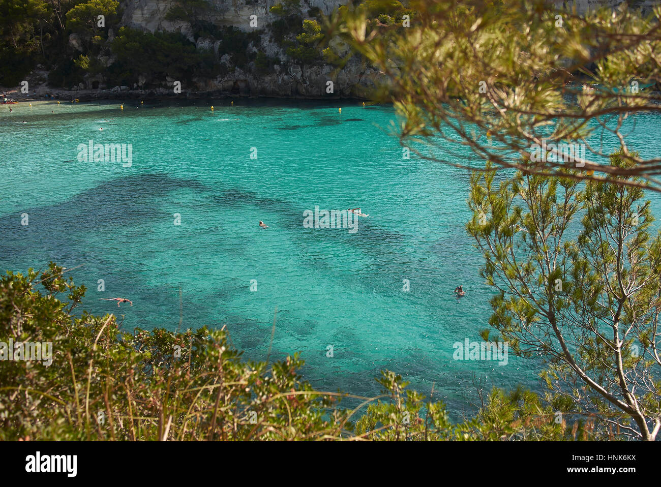 Minorca family beach hi-res stock photography and images - Alamy