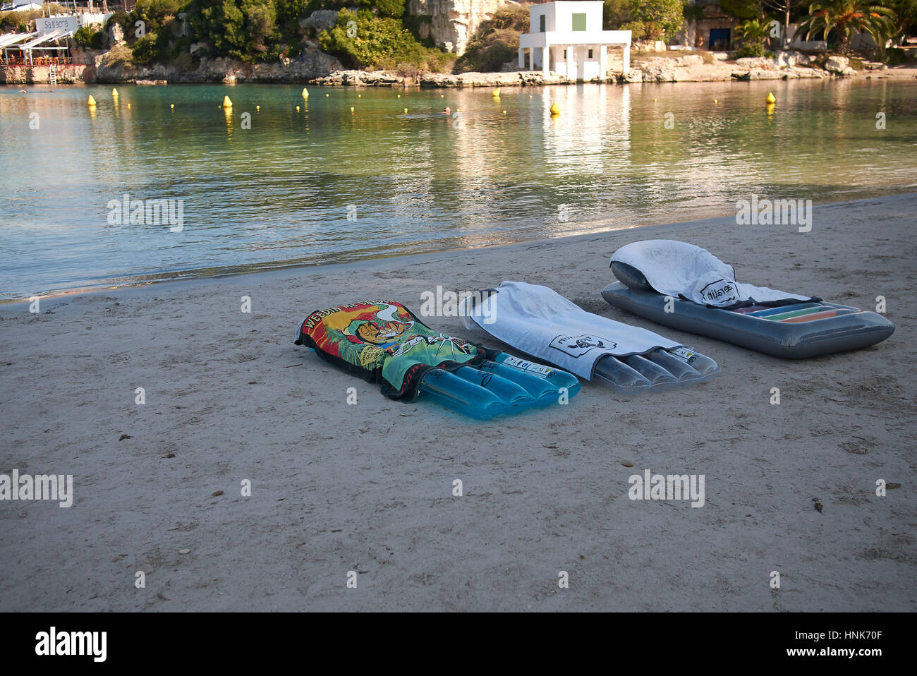 Minorca family beach hi-res stock photography and images - Alamy