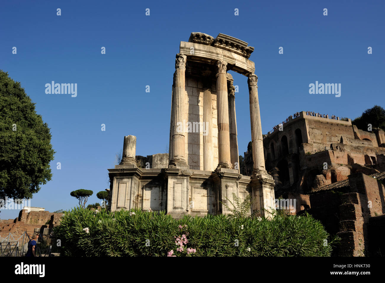 Tempio di vesta rome hi-res stock photography and images - Alamy