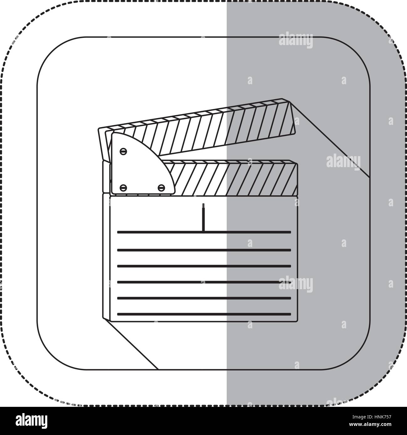 symbol short film icon image, vector illustration design Stock Vector ...