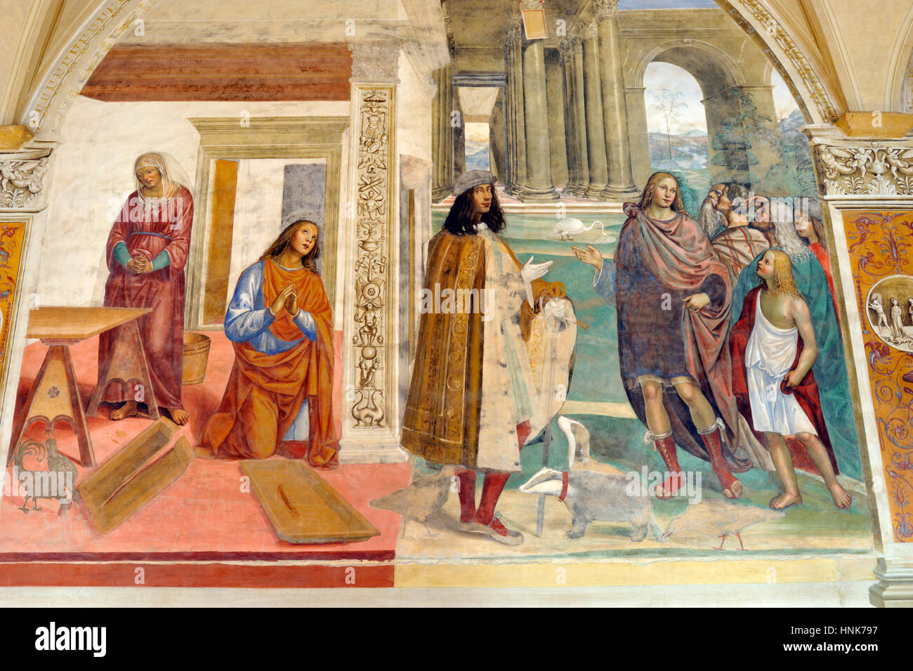 Renaissance fresco hi-res stock photography and images - Alamy