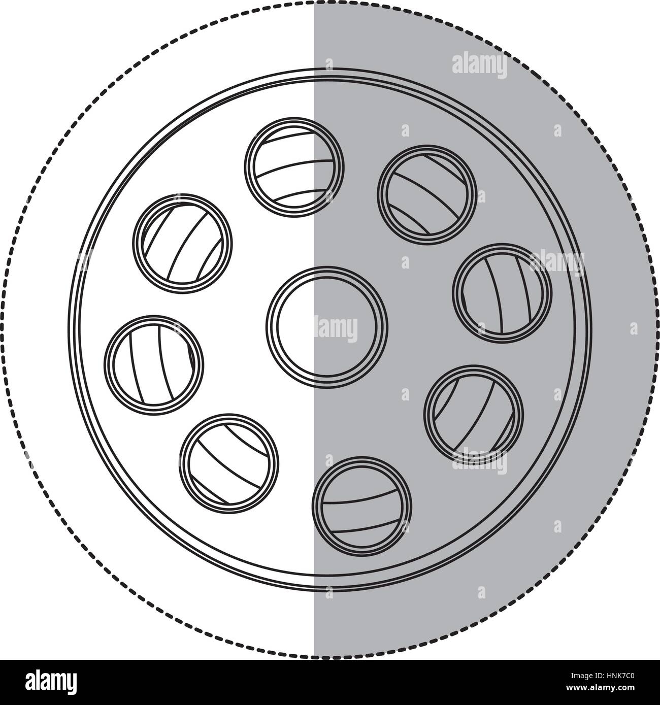 Symbol short film icon image hi-res stock photography and images - Alamy