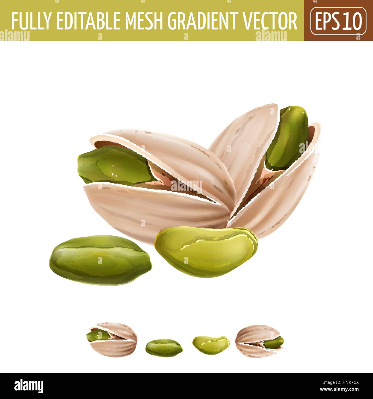 Delicious pistachio Stock Vector Images - Alamy