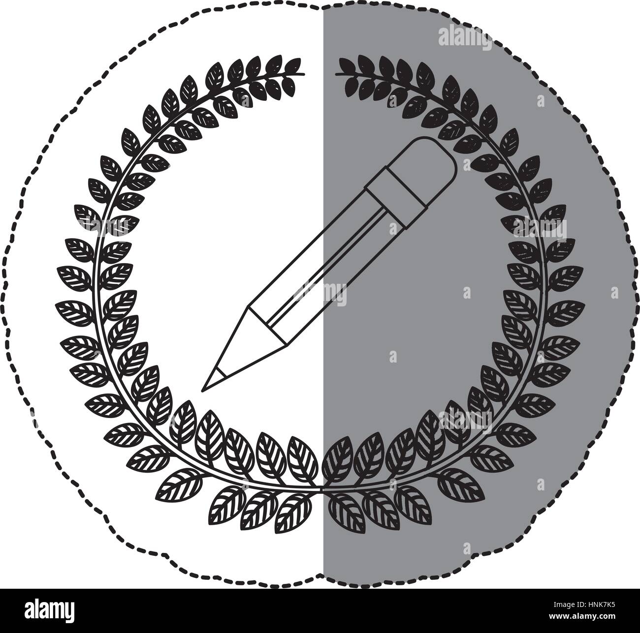 schools pencil symbol icon image, vector illustration design Stock ...