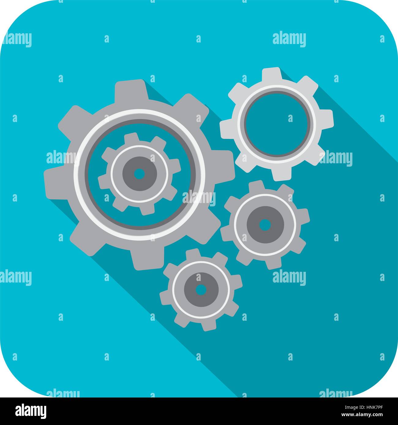 symbol gears icon image, vector illustration design Stock Vector Image ...