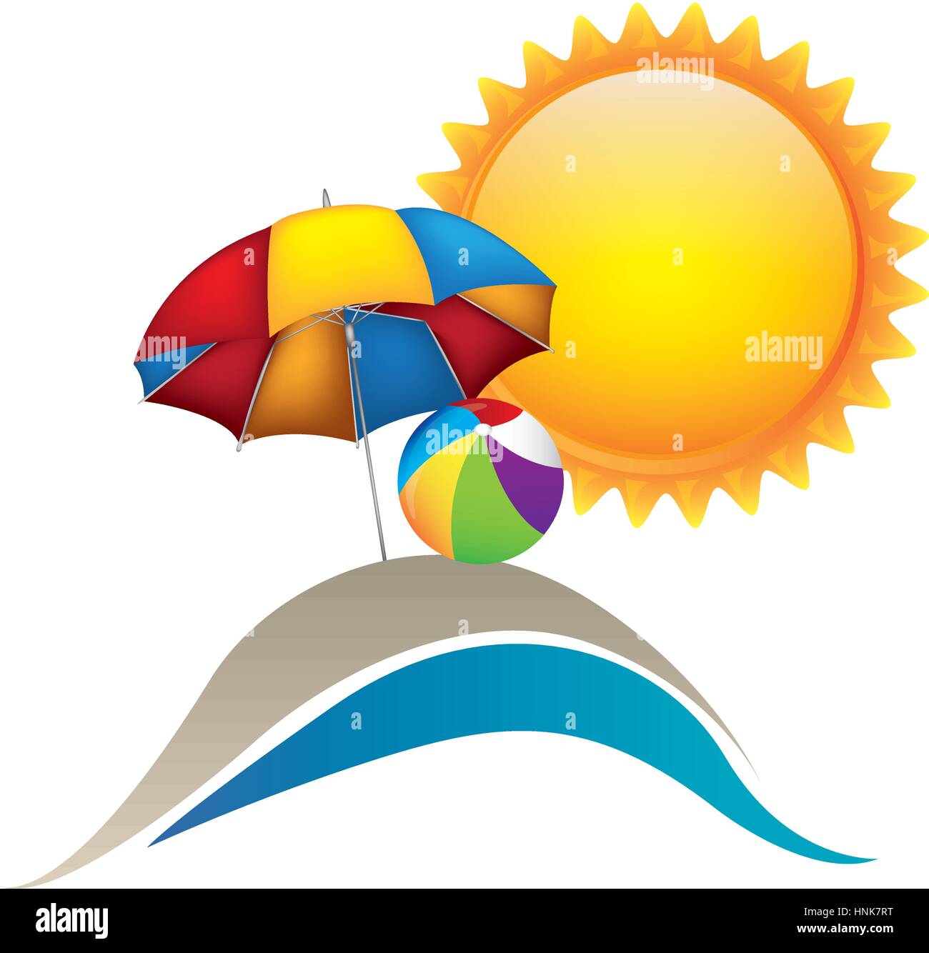 Pool bag illustration Cut Out Stock Images & Pictures - Alamy