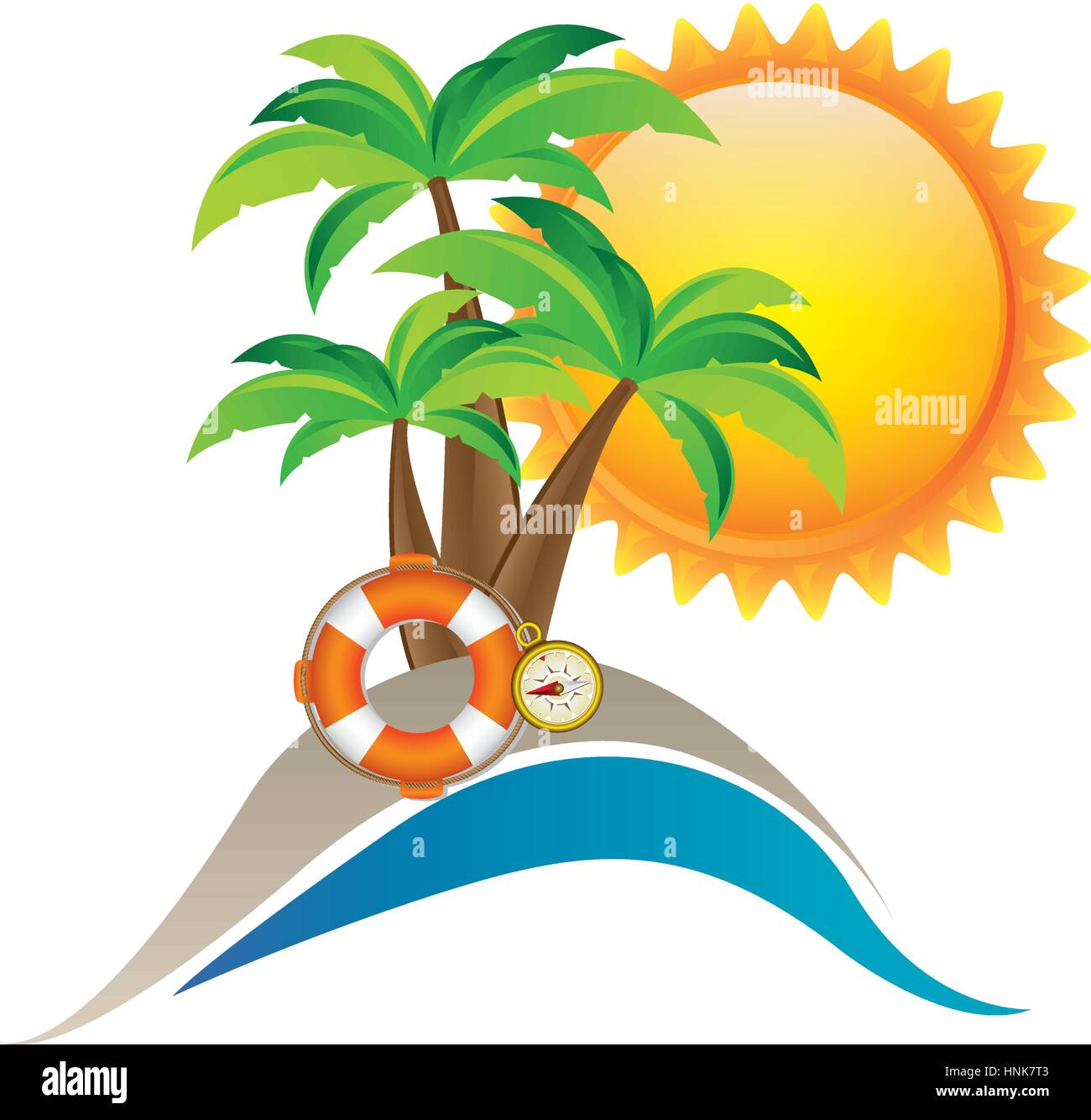 symbol beach icon image, vector illustration design Stock Vector Image ...