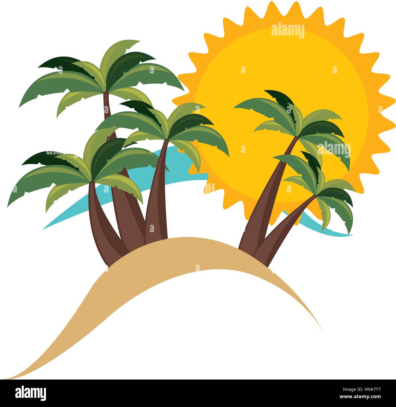 symbol beach icon image, vector illustration design Stock Vector Image ...
