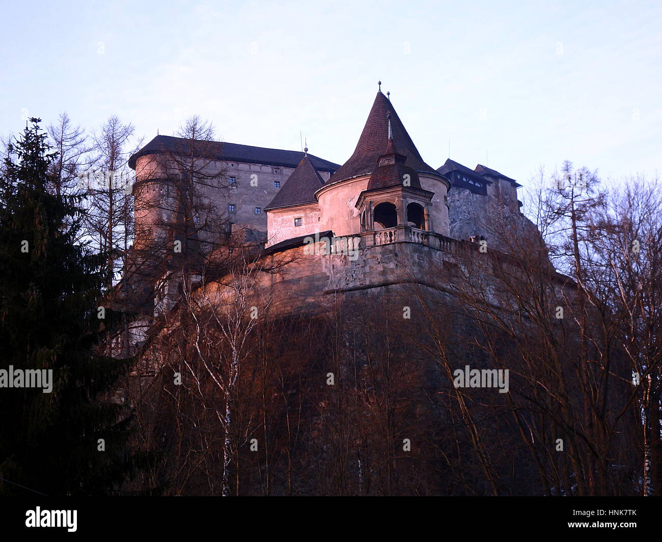 Orava Castle, Beautiful Slovakia castle Stock Photo - Alamy