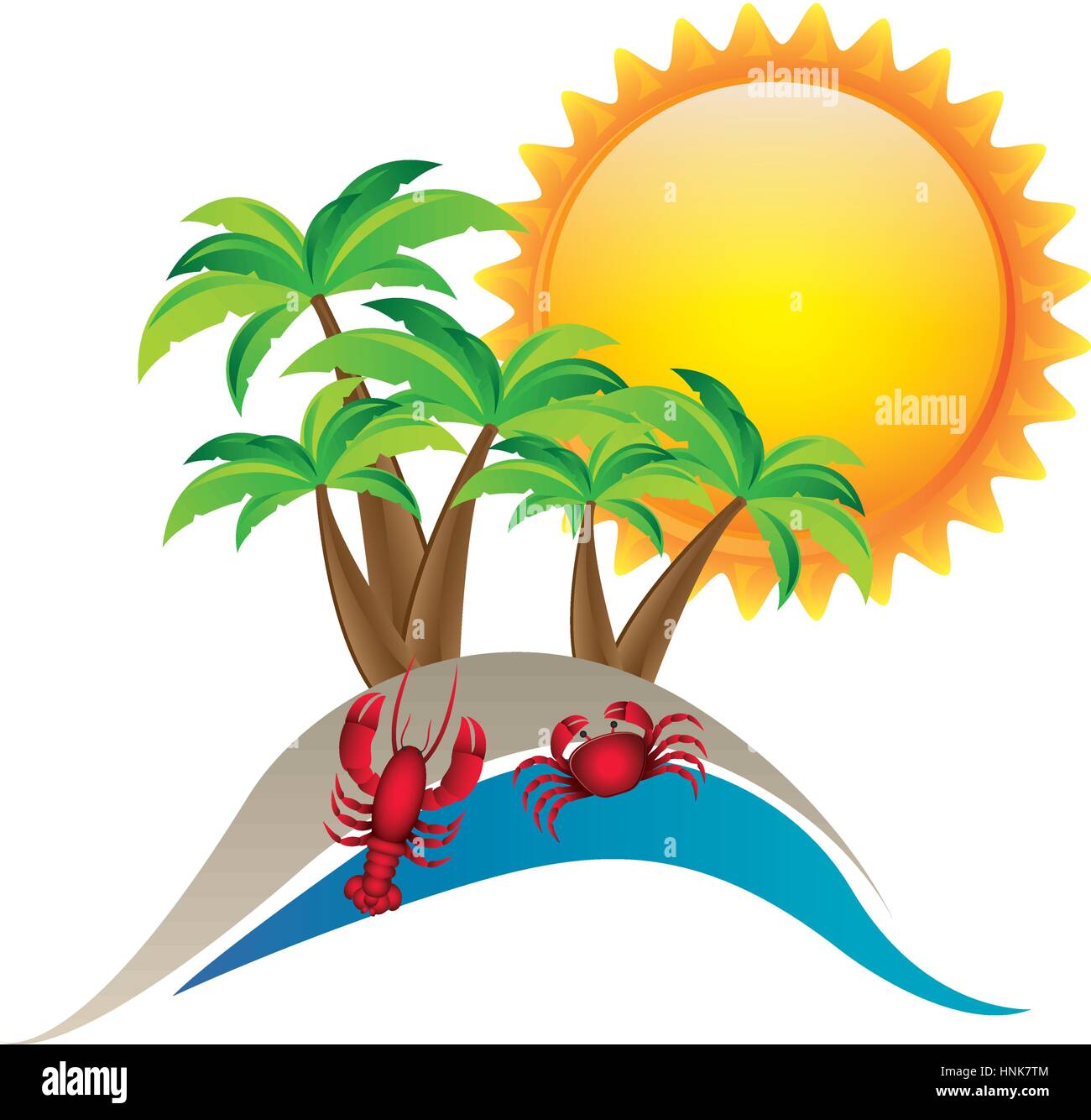 symbol beach icon image, vector illustration design Stock Vector Image ...