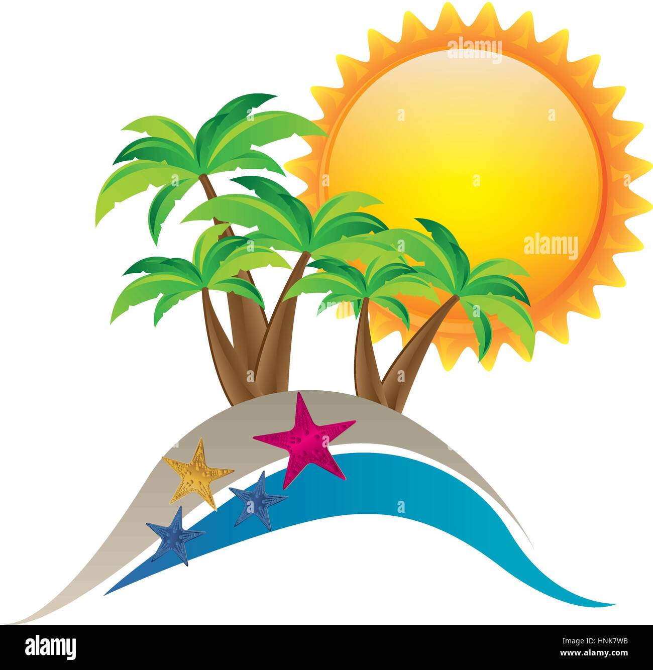 symbol beach icon image, vector illustration design Stock Vector Image ...