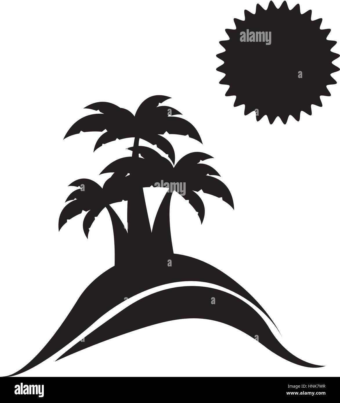 symbol beach icon image, vector illustration design Stock Vector Image ...