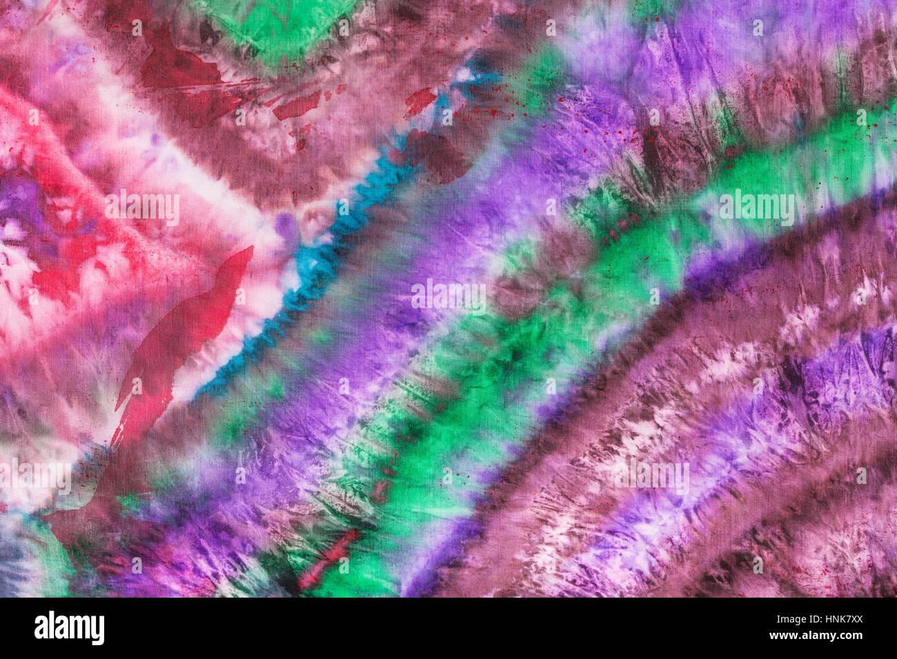 textile background - abstract multicolor striped pattern hand painted ...