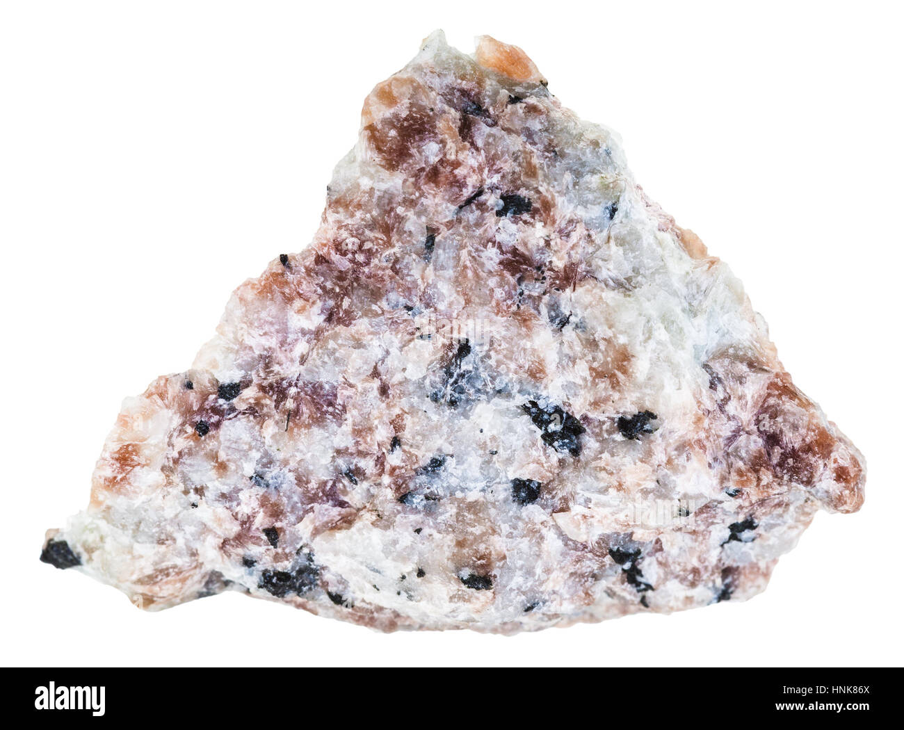 macro shooting of geological collection mineral - pink Miserite stone ...