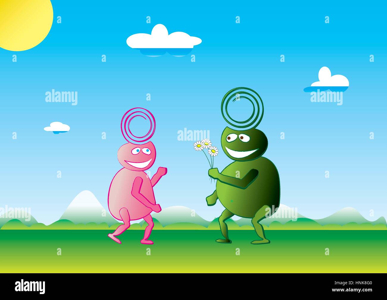 Female alien character hi-res stock photography and images - Alamy