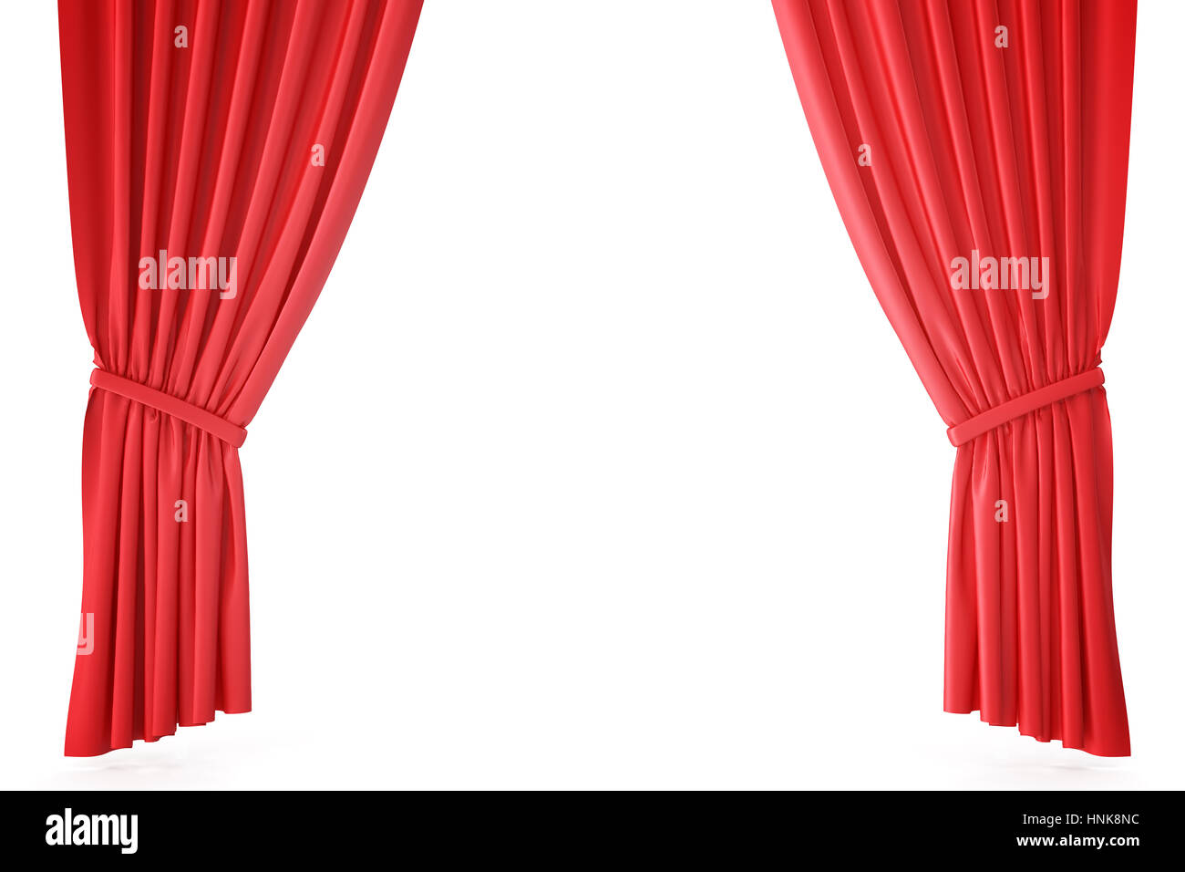 Red Stage Curtains