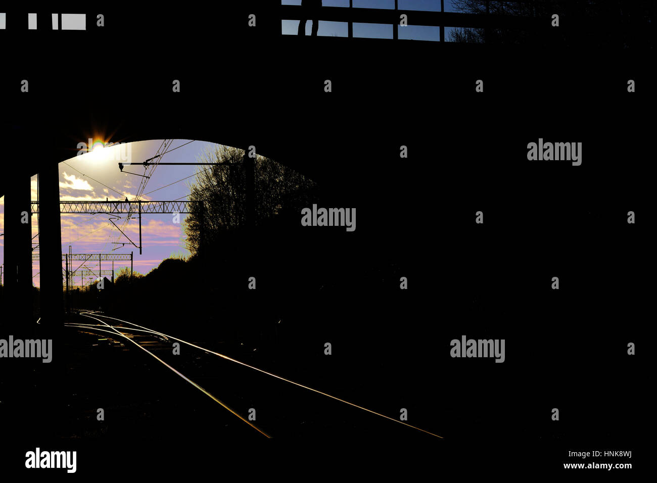 Bridge rails hi-res stock photography and images - Alamy