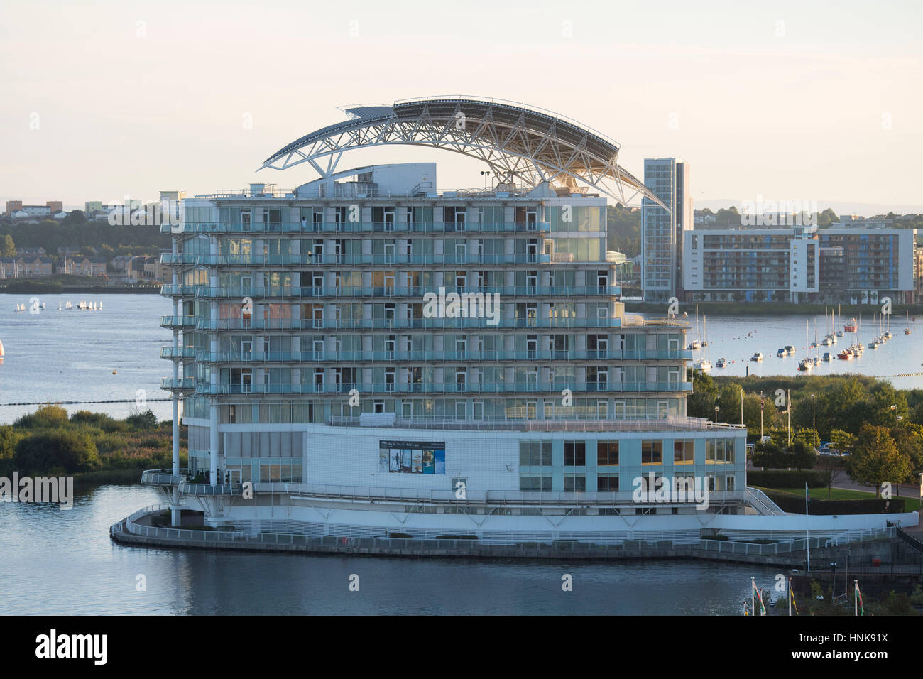 st. david's hotel at cardiff bay Stock Photo - Alamy