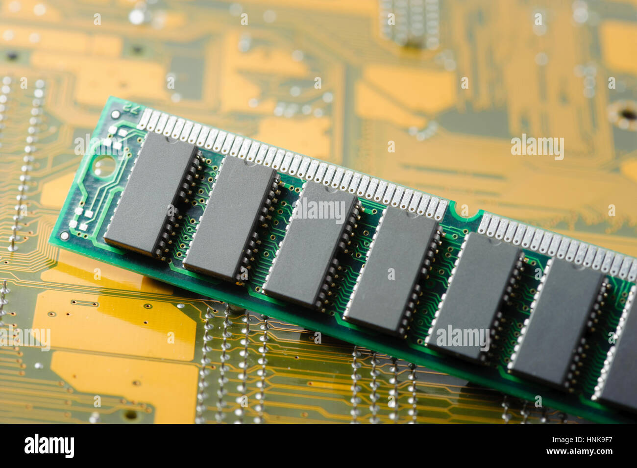 closeup SIMM 72-pin RAM Stock Photo - Alamy