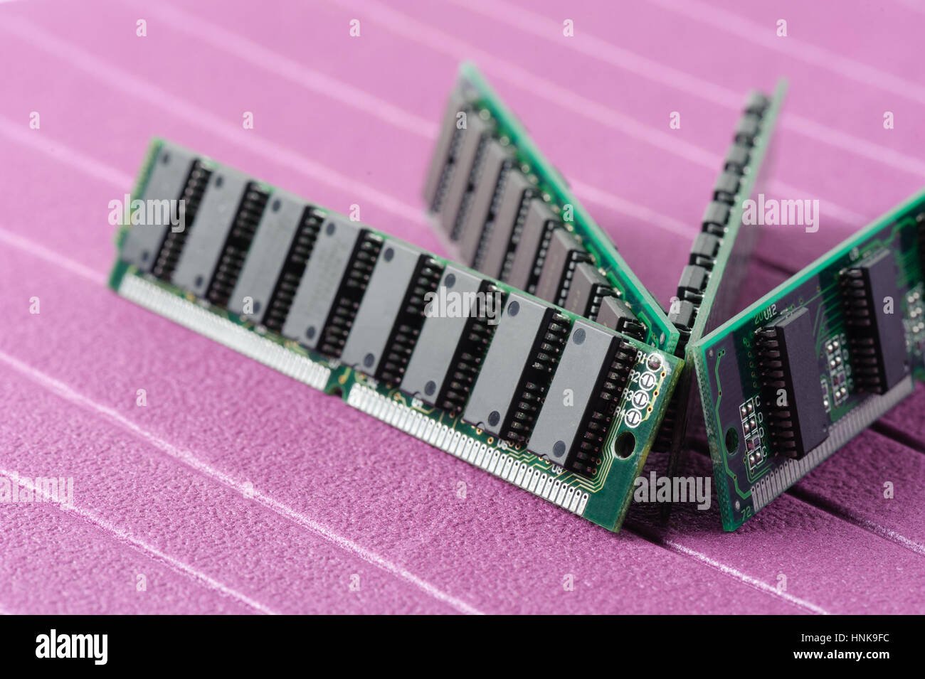 closeup SIMM 72-pin RAM Stock Photo - Alamy