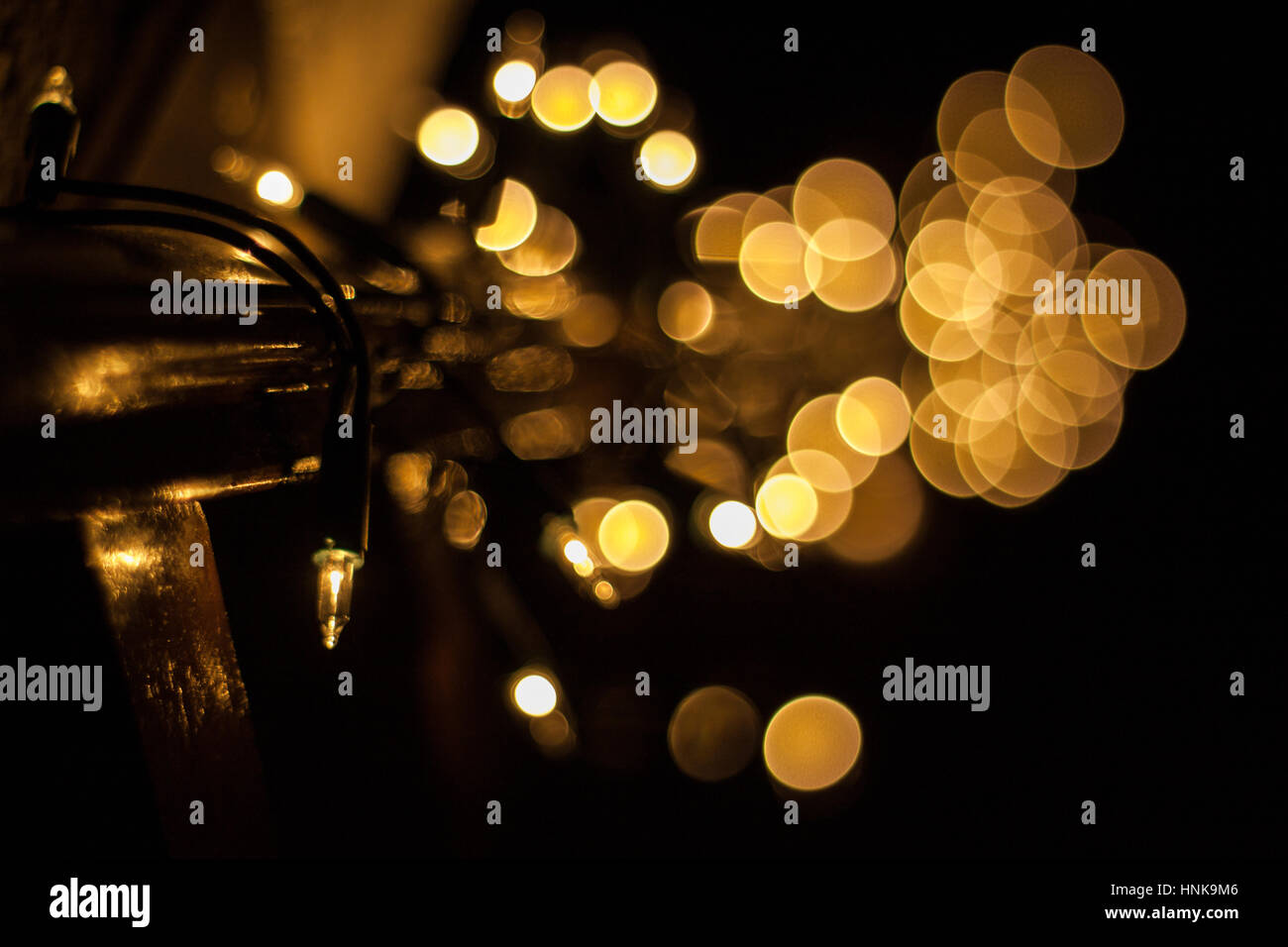 Out of focus fairy lights hi-res stock photography and images - Alamy