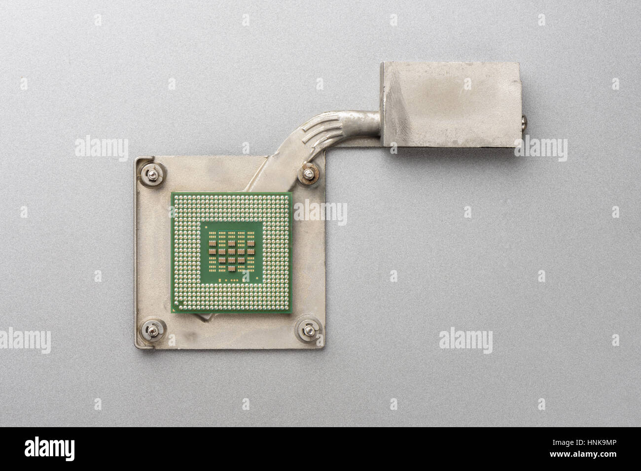 Central Processing Unit (CPU) on the heatsink (cooler Stock Photo - Alamy