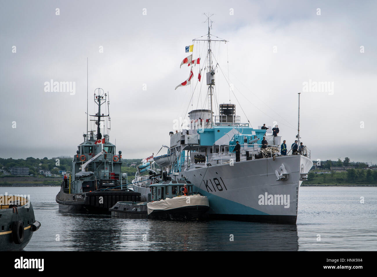 The last Flower Class corvette, HMCS SACKVILLE, returns to the ...
