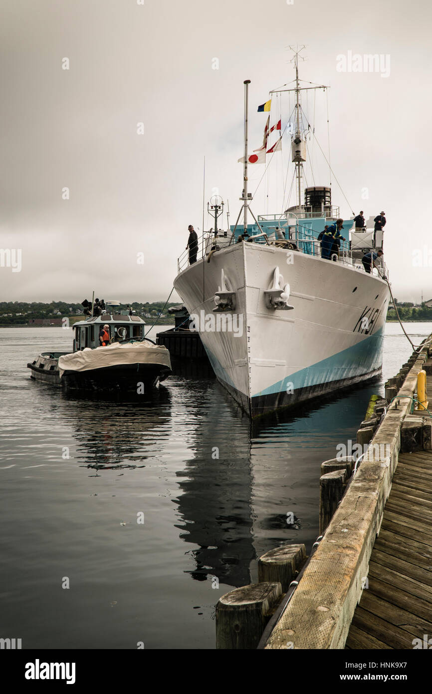 The last Flower Class corvette, HMCS SACKVILLE, returns to the ...