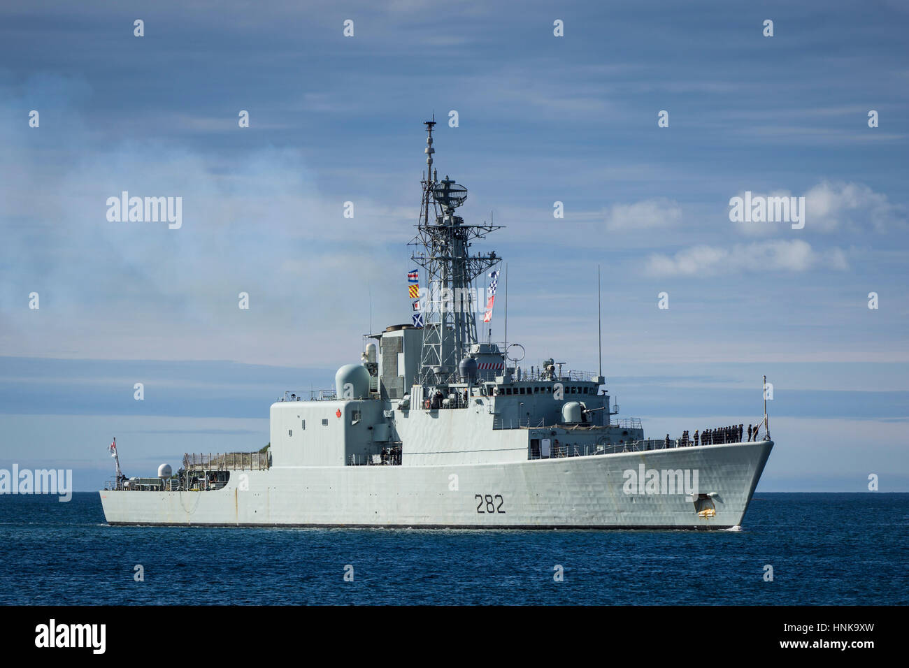 Canadian navy iroquois class destroyer hi-res stock photography and ...