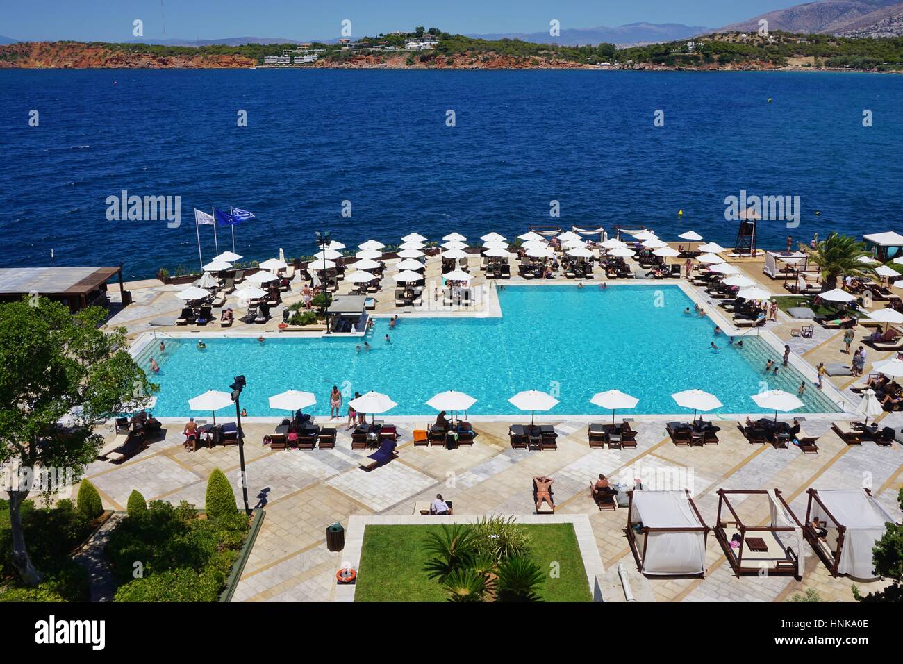 The Astir Palace hotel complex (Westin and Arion), located on the ...